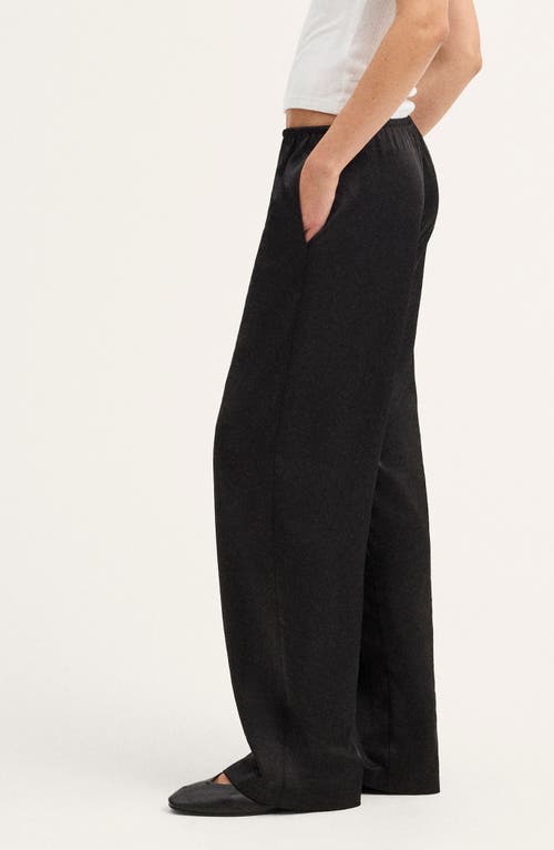 MADEWELL Madewell Devon Satin Wide Leg Pants